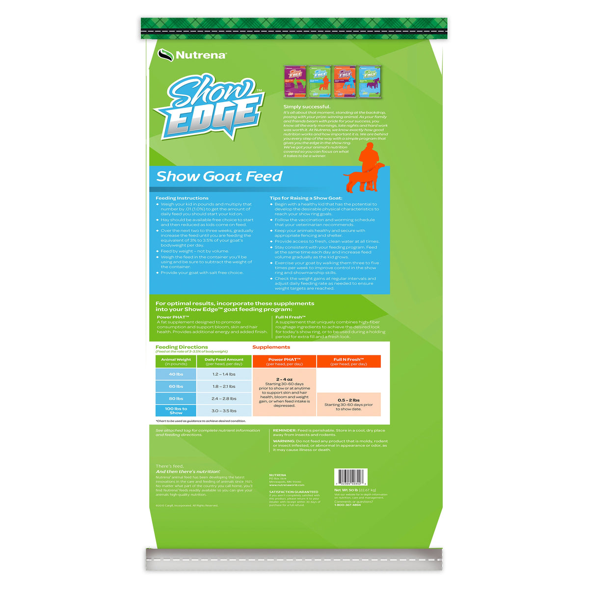 Nutrena® Show Edge™ Goat Feed - Rutherfordton, NC - Farmers Friend